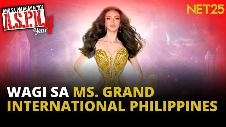 NET25::News::Ms. Grand International Philippines 2025 Emma Tiglao